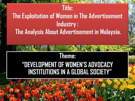 The Exploitation Of Women In Ads Malaysia Pdf Advertising Industry Industries