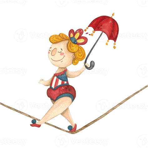 A Girl In A Beautiful Retro Circus Costume With Blond Hair Walks Along