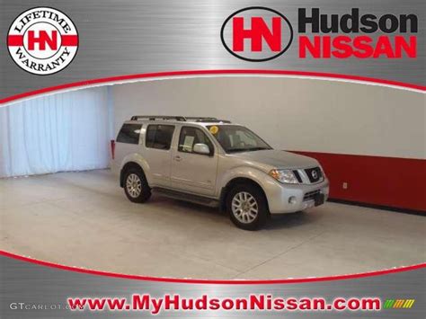 2008 Silver Lightning Nissan Pathfinder Le V8 47634904 Photo 12