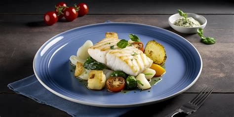 Premium Photo Roasted Classic Cod With Potatoes Recipe