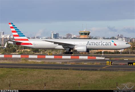 N735at Boeing 777 323er American Airlines Mark B Imagery Jetphotos