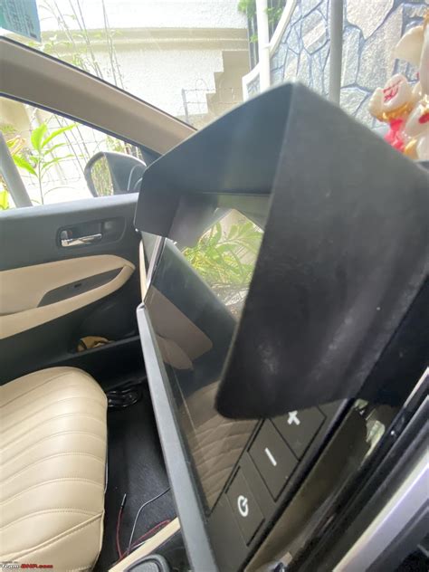 Diy Sun Visor For The Infotainment Screen Team Bhp