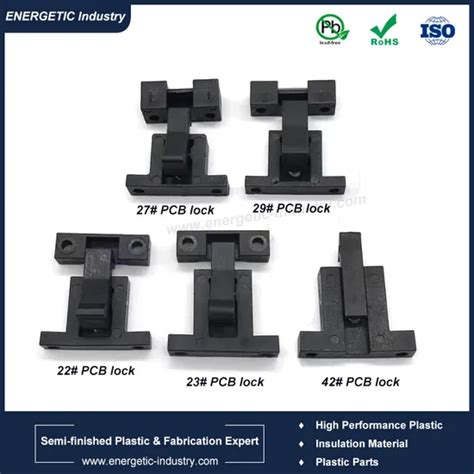 23 Pcb Lock High Temperature Polymer Clamp Pcb Clamp Esd Double Side Hold Down Clamps For Wave