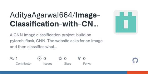 Github Adityaagarwal664 Image Classification With Cnn And Neural