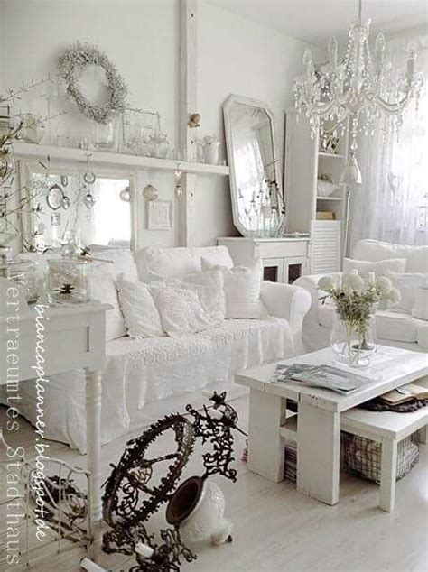 Pin Von Susan Carp Auf White Chic Wohnzimmer Shabby Chic Wohnzimmer Wohnen