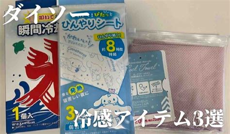 【ダイソー】ひんやり冷感アイテム3選！冷却パックやクールタオルなど暑い夏を乗り切る便利グッズが充実 イチオシ Ichioshi
