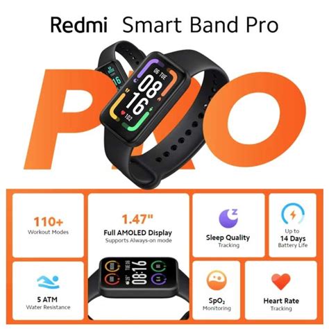 Xiaomi Redmi Smart Band Pro Smartwatch Siliconen Bandje Fitness Stuff Enough Be