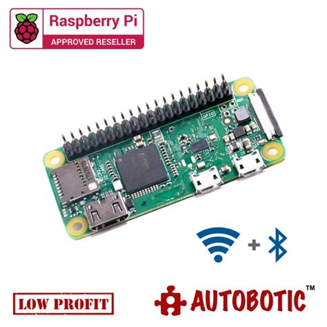 Raspberry Pi Zero W With Soldered Header Wifi Bluetooth Shopee Malaysia