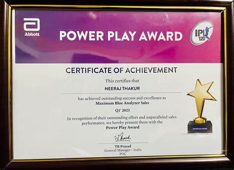 Neeraj Thakur On Linkedin Received Appriciation Certificate For Q1 Performance Thanks To Peers