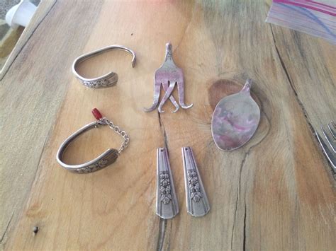 How To Make Silverware Jewelry Themamasgirls