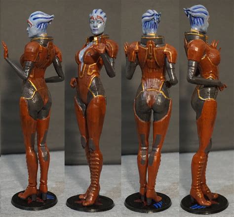 👾 Mass Effect Samara Statue・ Stl File For ・cults