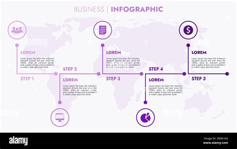 Infographic Template For Presentations And Features Data Visualization