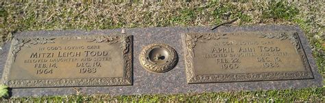 Mitzi Leigh Todd 1964 1983 Find A Grave Memorial