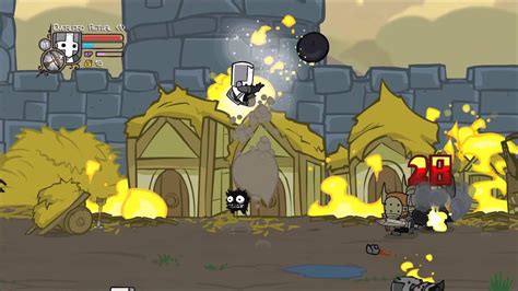 60fps Castle Crashers Remastered Lvl 81 Grey Knight Gameplay Castle