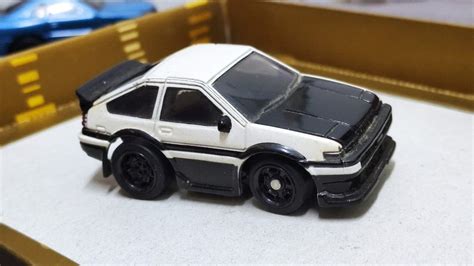 Tomy Tomica Bit Char G Pullback Toyota Trueno Ae86 Hobbies And Toys Toys And Games On Carousell
