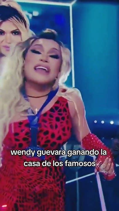 Wendy Gana La Casa De Los Famosos 👑🇲🇽🙌 Viral Wendyguevara Mimexico