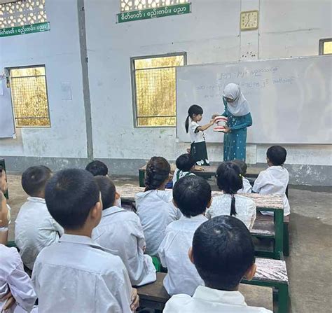 လမ်းမတော်မြို့နယ် အမက ၅ ကျောင်း၌ ကျောင်းကျန်းမာရေးစစ်ဆေးခြင်း ဆောင