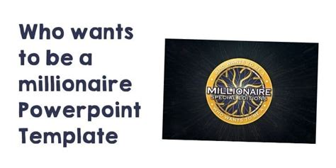 Powerpoint Who Wants To Be A Millionaire Template