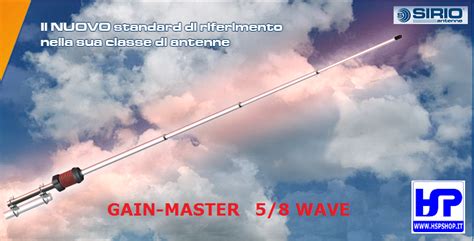 Sirio Gain Master 5 8 Base 25 5 30 Mhz Hardsoft Products