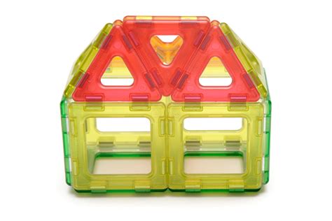 Translucent Magnetic Polydron Set