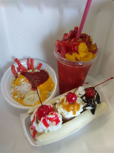 Snowball Express Mcallen Combo Lokooo🤗🤗🤗500 Mini Banana Split Mini Marranada Hot