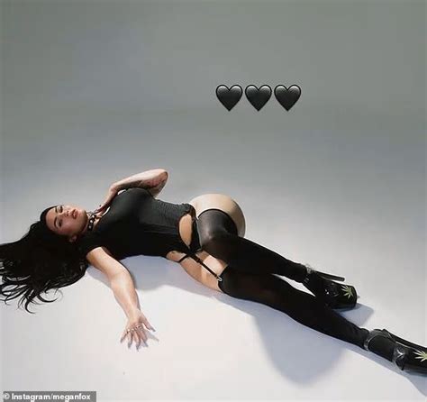 Megan Fox Returns To Instagram In Bold Gothic Look