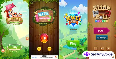 4 Unity Source Code Bundle Source Code Sellanycode