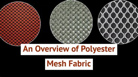 Polyester Mesh A Complete Fabric Guide Properties Applications