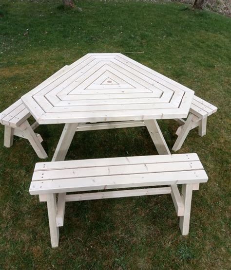 Triangular Picnic Table