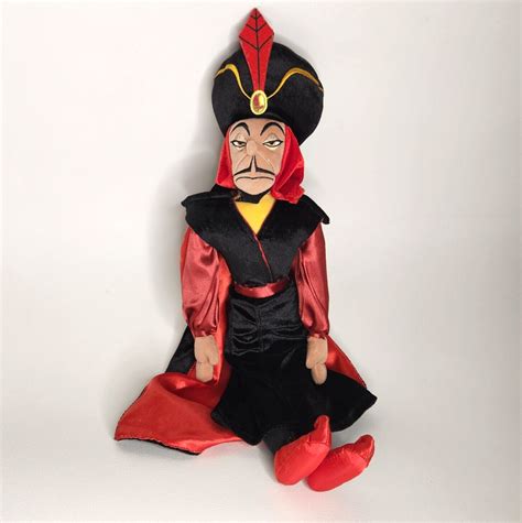 20 Disney Store Aladdin Jafar Villain Doll Stuffed Animal Soft Plush