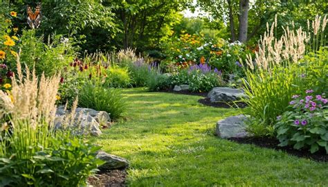 Integrating Native Grasses Into Lawn Beautiful Solution Cherry Blossom