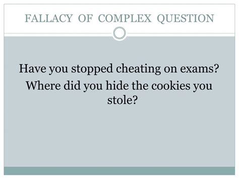 Ppt Informal Fallacies Powerpoint Presentation Free Download Id