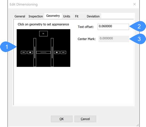 Edit Dimensioning Dialog Box Bricscad Bricsys Help Center