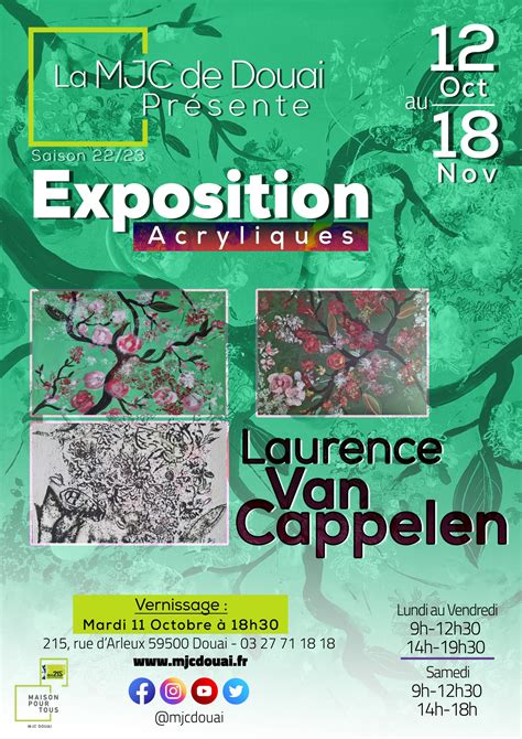 Exposition Acryliques De Laurence Van Capellen Mjc De Douai