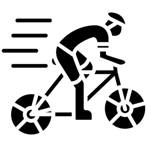 Premium Vector Cycling Vector Illustration Style