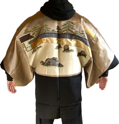 How To Choose An Authentic Mens Black Silk Haori Montsuki From Kyoto