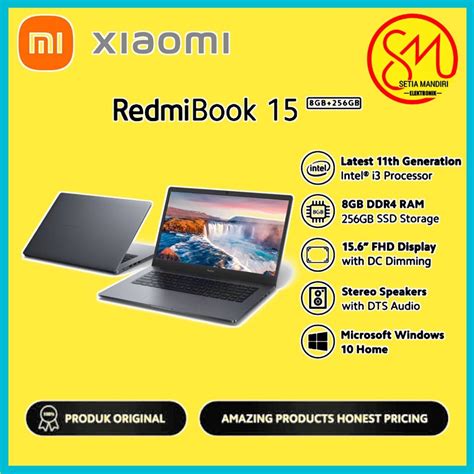Jual Xiaomi Redmibook Gb Gb I Gb Laptop Redmi Book Garansi Shopee Indonesia