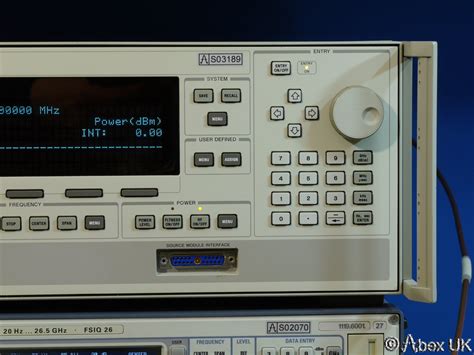 Hp Agilent 83623a 10mhz 20ghz Sweep Signal Generator