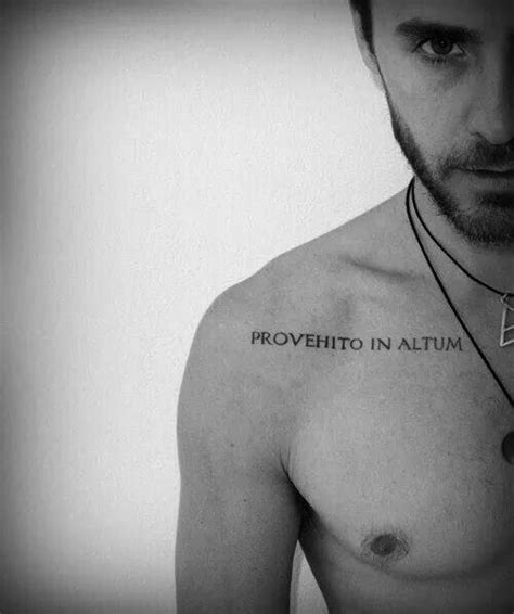 Jared Leto Chest Tattoo