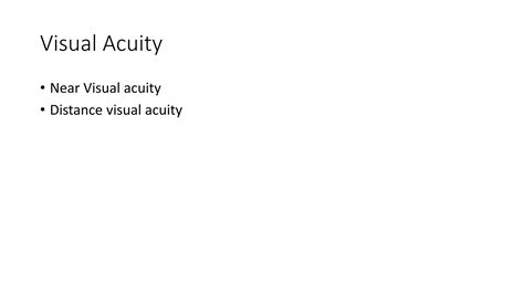 Eye Examination Pptx Anatomy And Physiology Ppt