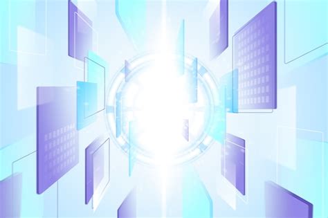 Premium Vector Gradient Technology Background