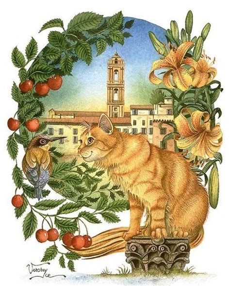 Pin By H On 111a1 Giulia Libard And Other Artists Cat Art Illustration Cat Art Art