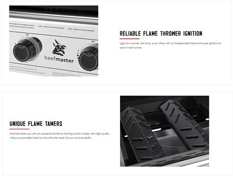 Beefmaster Classic 2 Burner Gas Bbq With Folding Shelves Cookaburra