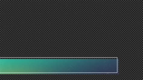 Gradient Lower Third List Visual Revival