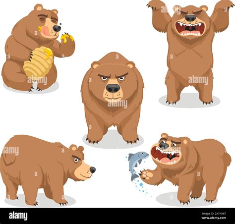 Roaring Bear Clip Art