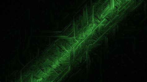 Green Shards Wallpapers Wallpaper Cave