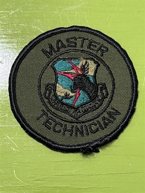 Usaf Flight Suit Patch Strategic Air Command Master Team Chief £880