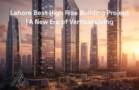 Lahore Best High Rise Building Project For 2026 Of Living