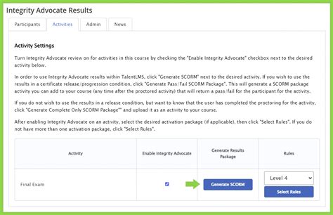 Talentlms Instructor Guide Integrity Advocate