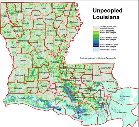 Louisiana Swamp Map